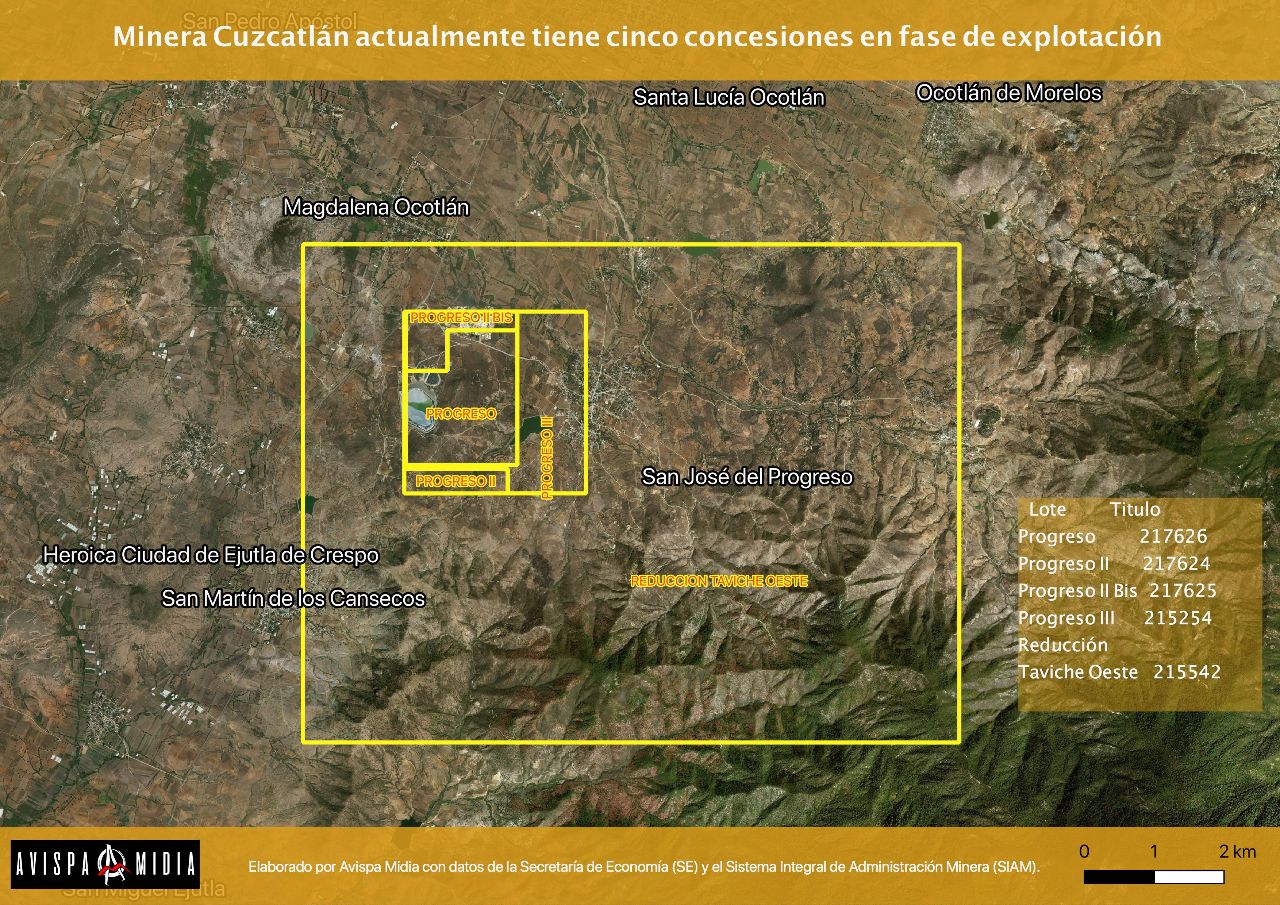 Minera Cuzcatlán: con licencia para contaminar - Pie de Página
