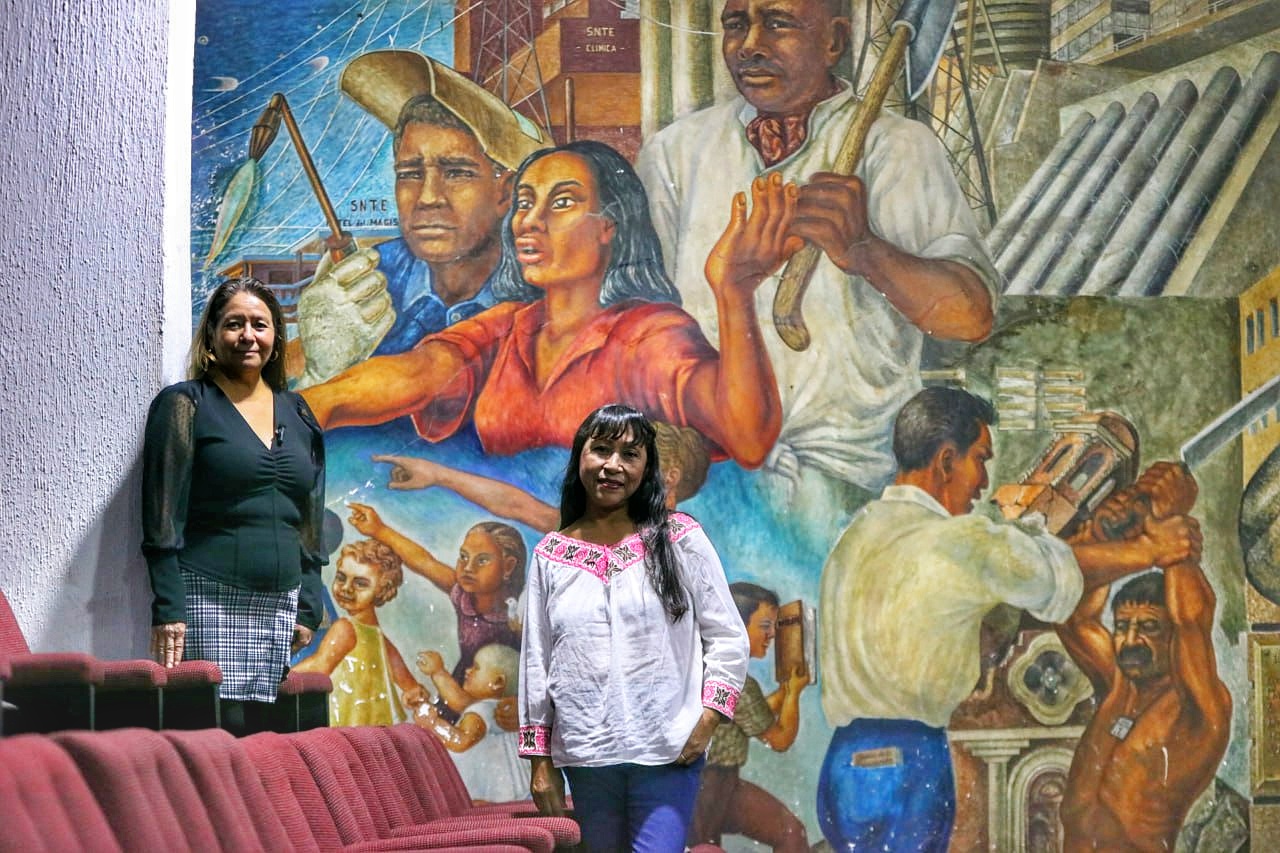 Maestras rescatan obras de la primera muralista mexicana: Aurora Reyes ...