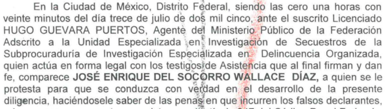 El papel de la Fiscalía de la Cdmx y el “Caso Wallace” - Pie de Página